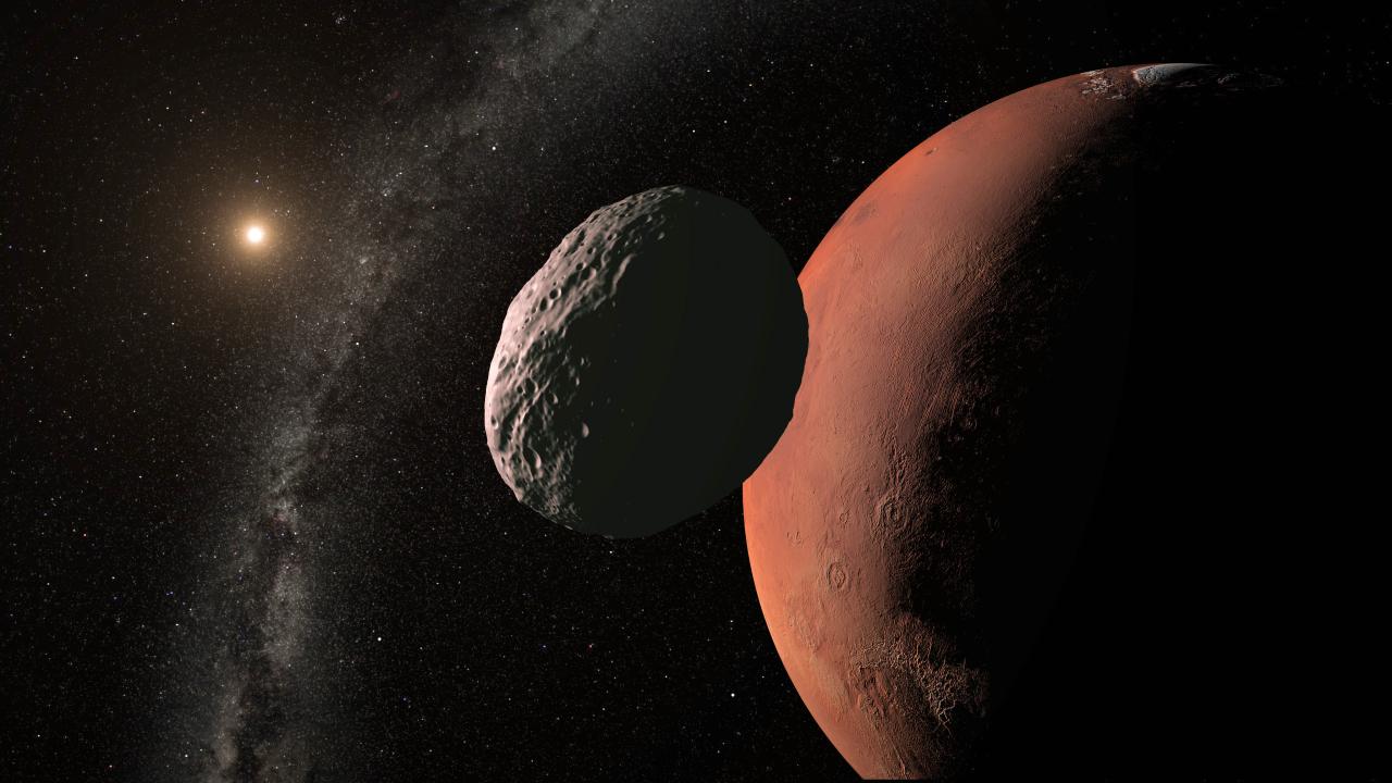 trojan asteroid